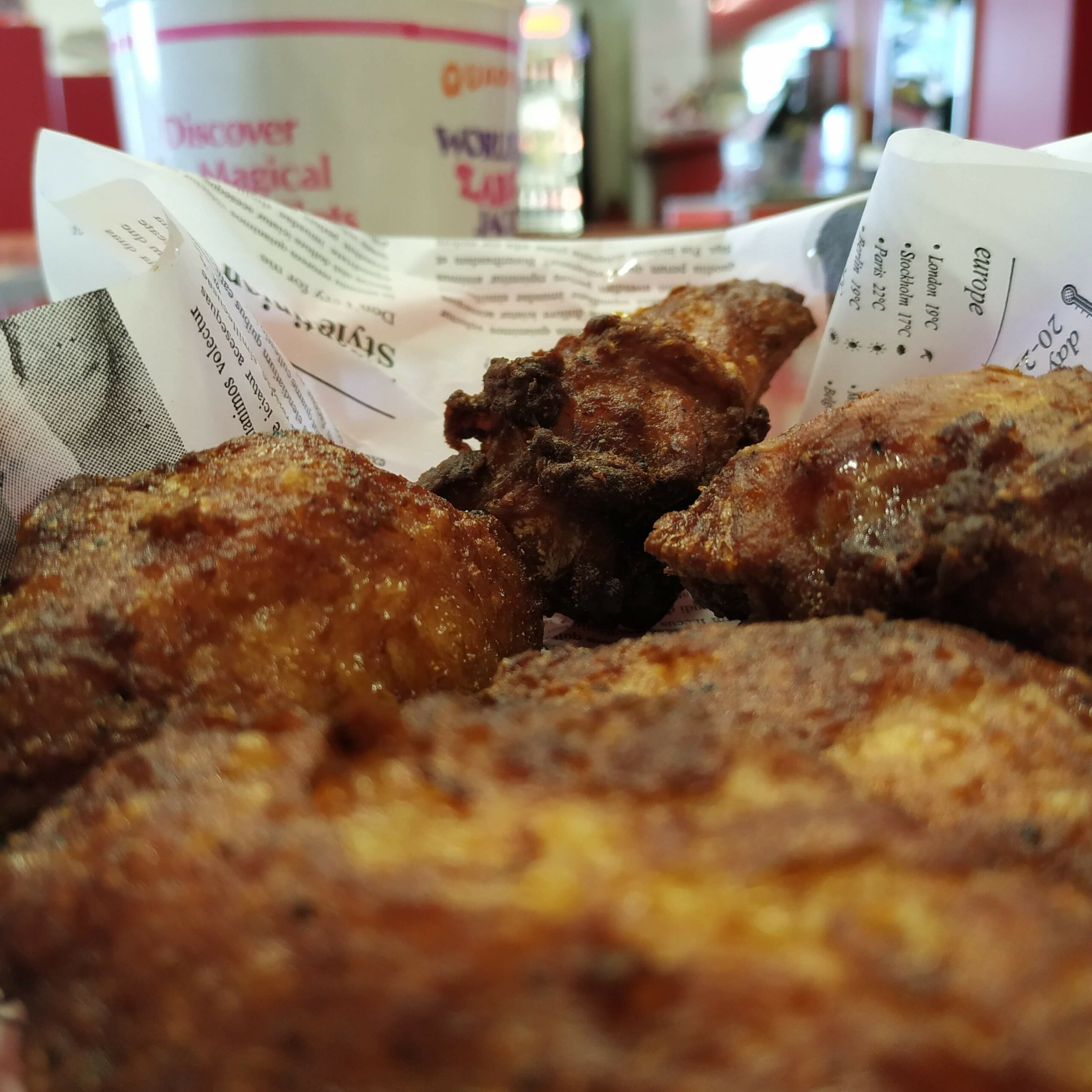 Chicken Wings Western Style - The Wolff's Diner